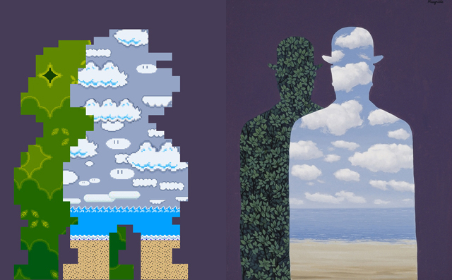 Super Mario Goes Surrealist