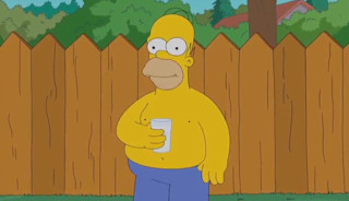 Homer Simpson Accepts Ice Bucket Challenge