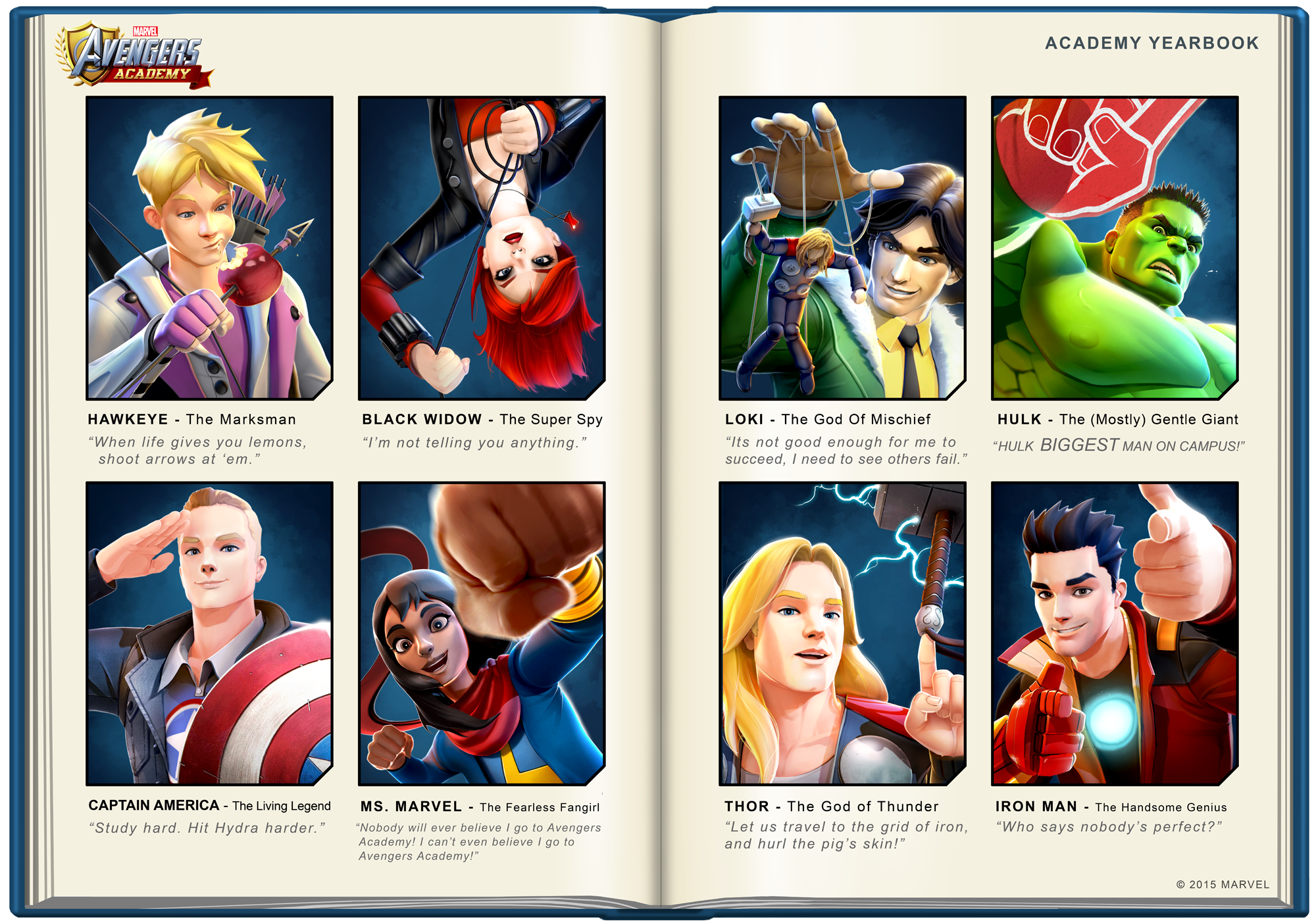 ‘Marvel Avengers Academy’ Reimagines Iconic Cast As College-Aged Students
