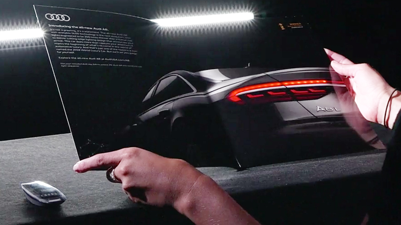 Audi, 'Departures' Target Luxury Car Buyers With Responsive Print Ad