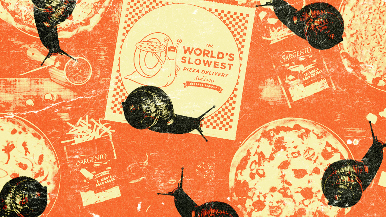 Sargento Launches World’s Slowest Pizza Delivery Service