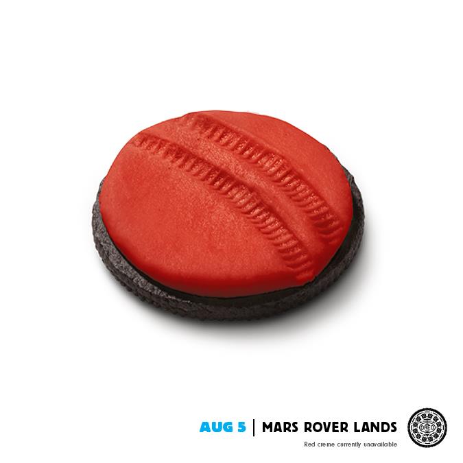 Mars Rover Lands On Oreo